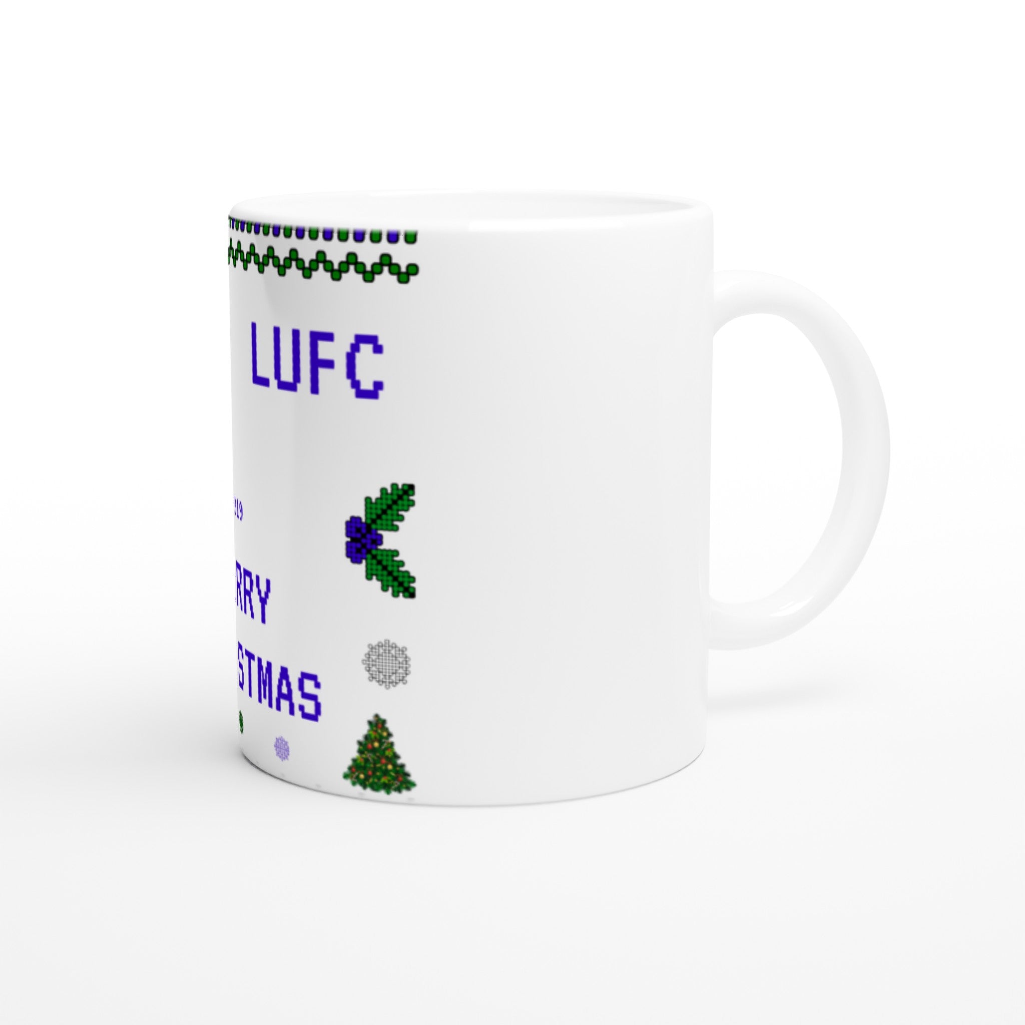 Leeds United Christmas Festive Mug – Football Is Life